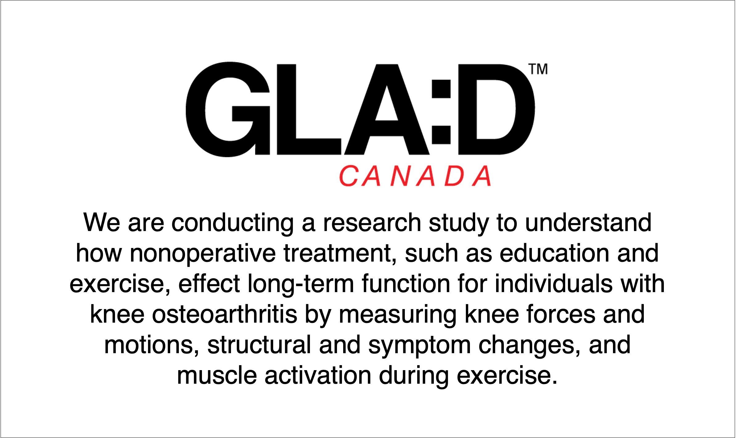 RESEARCH – MUSCULOSKELETAL HEALTH RESEARCH